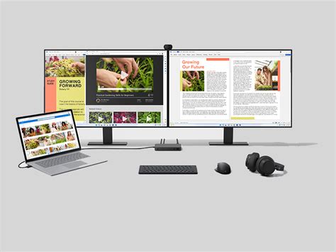 Introducing The Microsoft Surface Thunderbolt 4 Dock Microsoft