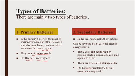 Batteries Part 6 Electrochemistry Class 12 Commercial Batteries
