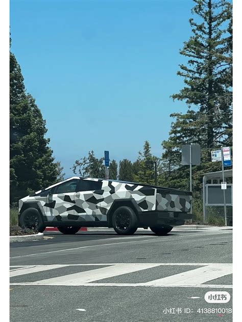 Apecoin On Twitter Rt Teslaownerssv Camo Cybertruck Spotted In Palo