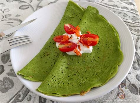 Crepes de espinaca con champiñones Cocina y recetas fáciles