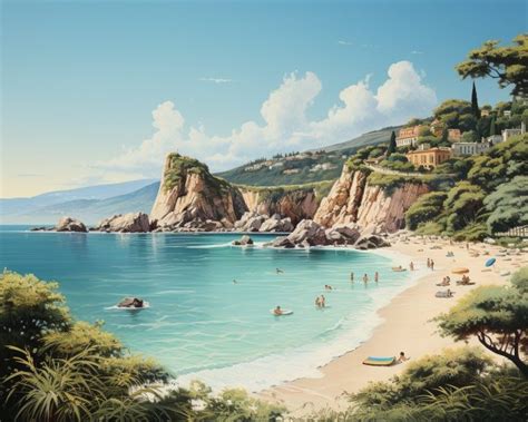 Lessor des stations balnéaires la Côte dAzur la Riviera et les
