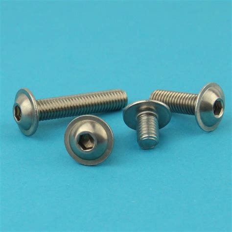 Linsenschrauben Mit Flansch Iso Edelstahl A