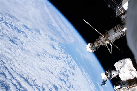 The International Space Station Orbits Above The Southern Flickr