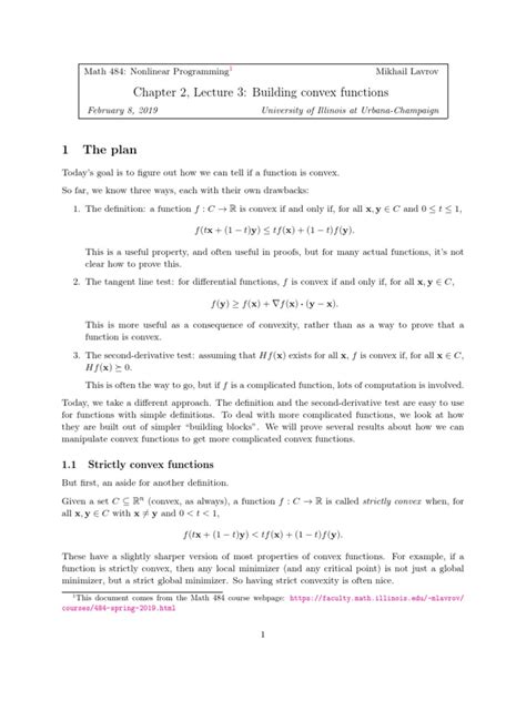 chapter 2 lecture 3 building convex functions pdf analysis algebra
