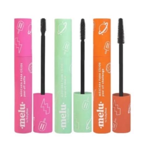 Máscara Para Cílios Peel Off Melu by Ruby Rose Shopee Brasil