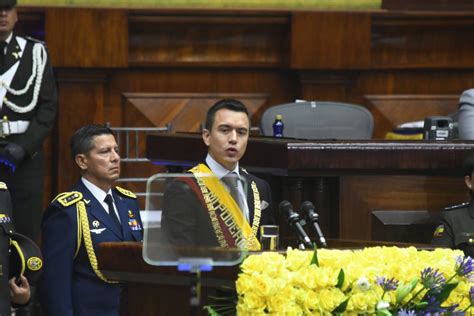 Colectivo Cuestiona Discurso De Daniel Noboa Por No Hablar De La Lucha