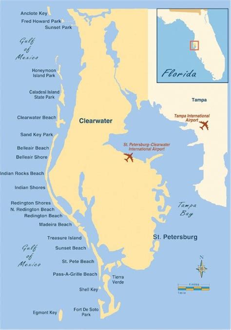 Map Of Gulf Coast Beaches Florida Draw A Topographic Map