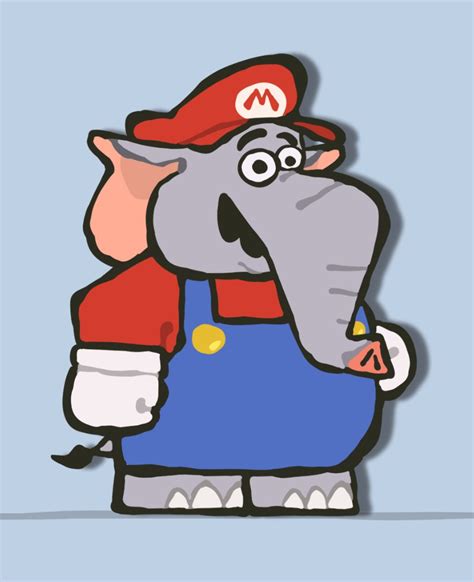 Chill Fortress On Twitter Elephant Mario