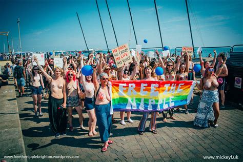 Biggest Free The Nipple Collective Back In Brighton To March Brighton Journal
