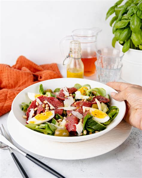 Ossenhaas Carpaccio Salade Heerlijke Happen