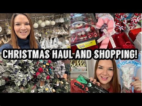 Christmas Shopping Poundland Haul B M Home Bargains B Q Kates