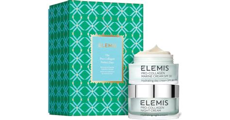 Elemis Pro Collagen Marine Perfect Duo Kit Soins Visage Jour Et Nuit