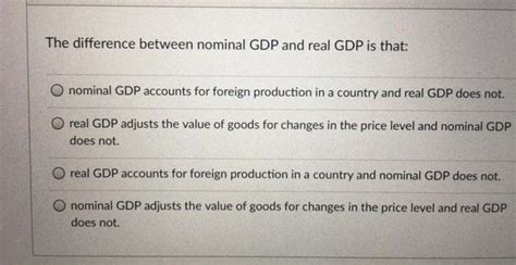 B Explain The Difference Between Nominal And Real Gdp MathewkruwHobbs