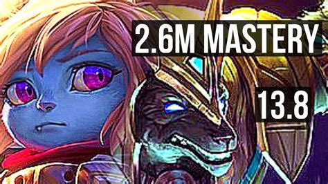 POPPY Vs NASUS TOP 6 0 6 2 6M Mastery 700 Games Rank 10 Poppy