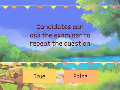 Ielts Speaking Test Overview True Or False
