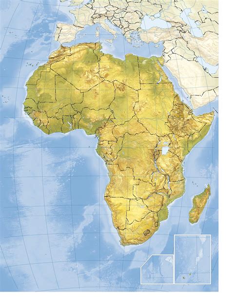 Juegos de Geografía Juego de Africa físico montes mesetas y otros
