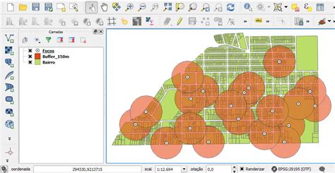 Como Fazer Um Buffer No Software Qgis Clickgeo Cursos E Treinamentos