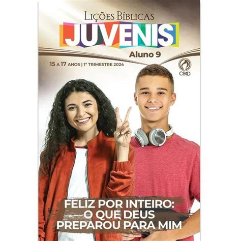 Revista Li Es B Blica Juvenis Aluno Trimestre Cpad Outros