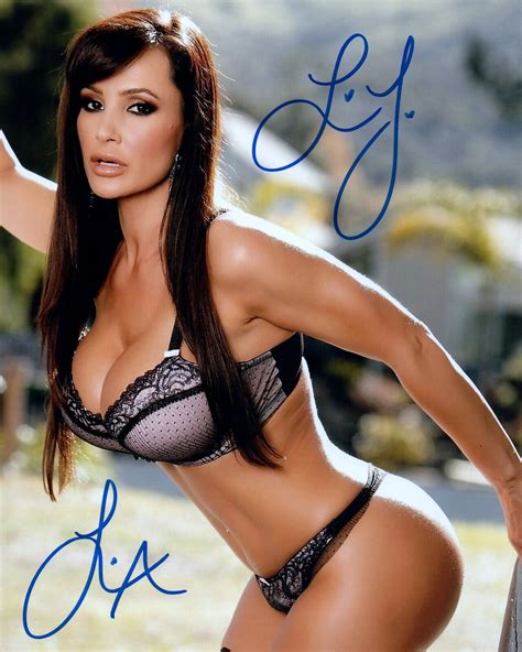 Lisa Ann Autograph Signed 8x10 Photo 53 Glamour Model Author Sports Podcast Ebay