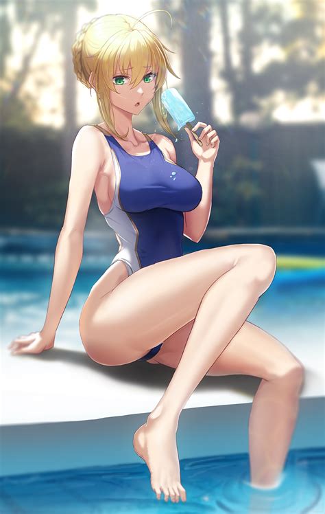 Lancer Artoria Pendragon Saber Fate Stay Night Mobile Wallpaper