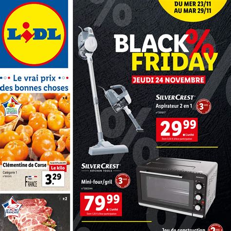 Catalogue Lidl Black Friday Du Au Novembre