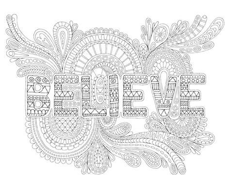 Letters And Words 8 Coloring Canvas Canvas On Demand Adult Coloring Pages Coloring Books