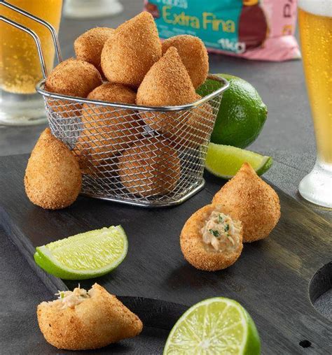Receita De Coxinha Farinha De Mandioca Comida E Receitas