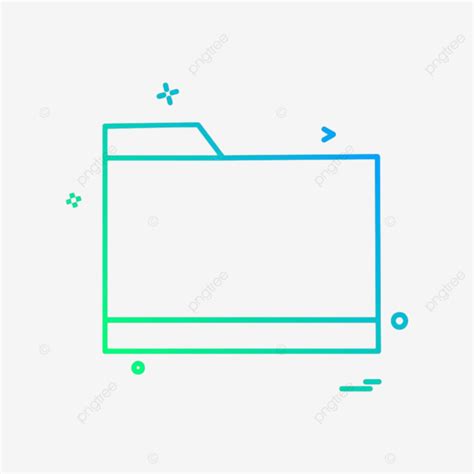 Business Folder Design Vector Png Images Folder Icon Design Vector