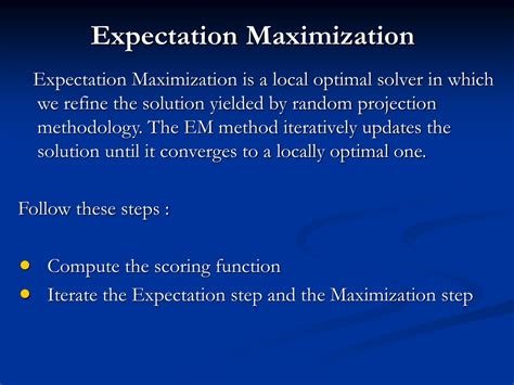 ppt motif refinement using hybrid expectation maximization algorithm powerpoint presentation