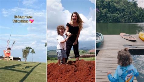 Bruno Gagliasso exibe o bebê em sua fazenda diária de 20 mil