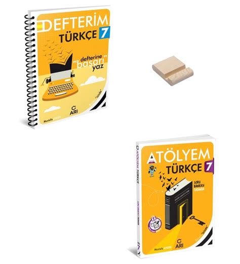7 Sınıf Türkçe Defterim ve Atölyem Set