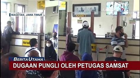 Dugaan Pungli Oknum Petugas Samsat Minta Uang Rp 400 Ribu Untuk STNK