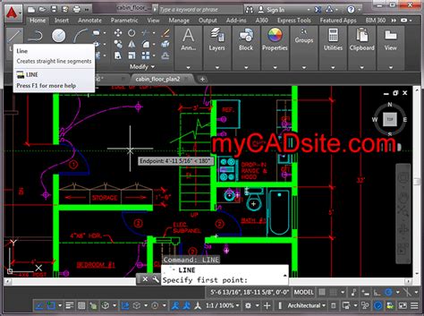 Autocad Screen Layout