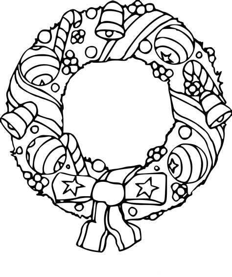 Coloriage Couronne De Fleurs A Imprimer Belle Coloriages De Couronnes