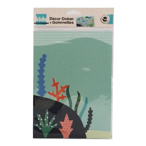 Gommettes Oc An Poissons Dauphins Avec Poster Pi Ces