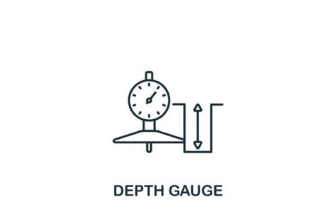Depth Gauge Icon Graphic By Aimagenarium Creative Fabrica