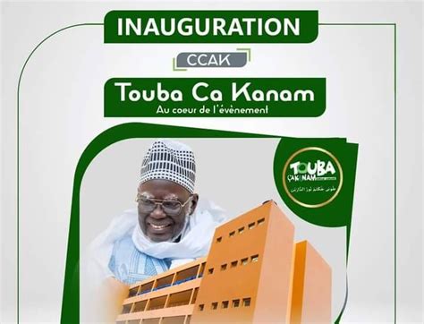 CCAK Touba Ca Kanam Remet 100 Millions De Francs CFA Au Khalife