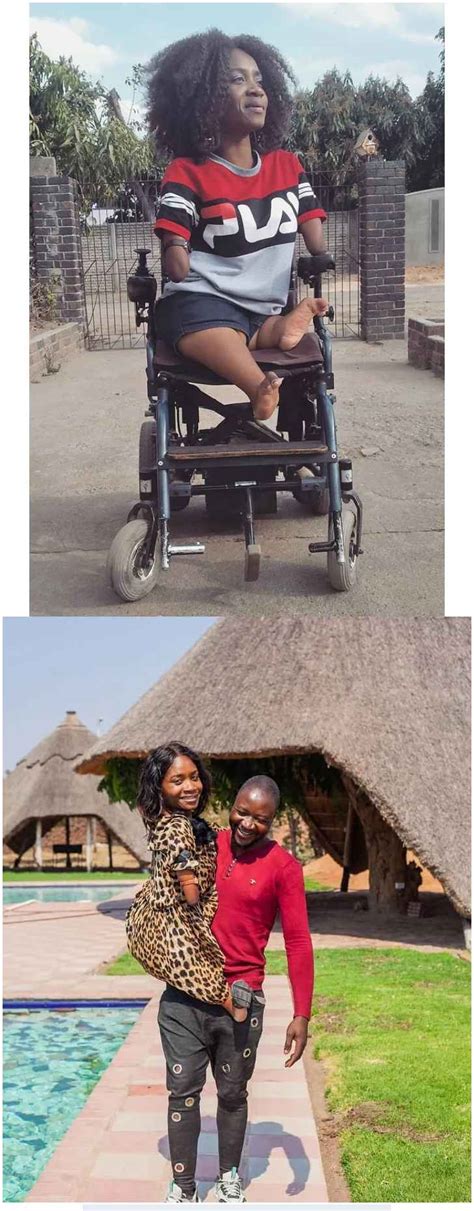 Blessings Yr Old Zimbabwean Woman Born Without Limbs Expecting