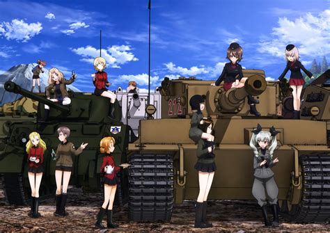 Akiyama Yukari Girls Und Panzer Anime Fandoms Caesar Girls