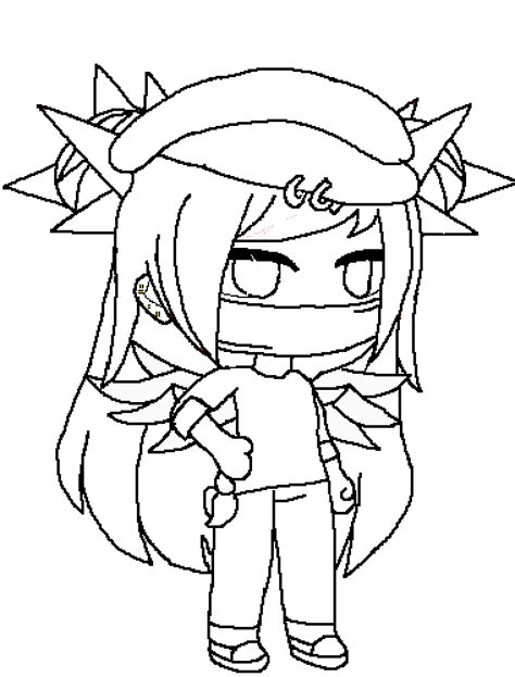 Pixilart Gacha Life Girl Bace By Babybear