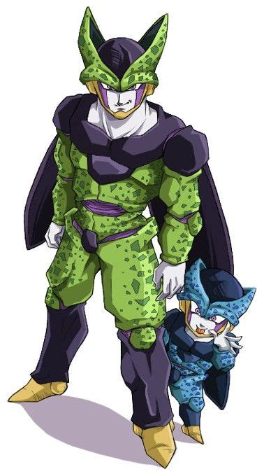 Cell And Cell Jr Dragon Ball Dragon Ball Wallpapers Dragon Ball Art