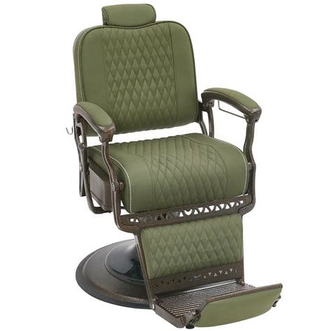Barberpub Heavy Duty Metal Vintage Barber Chair All Purpose Reclining