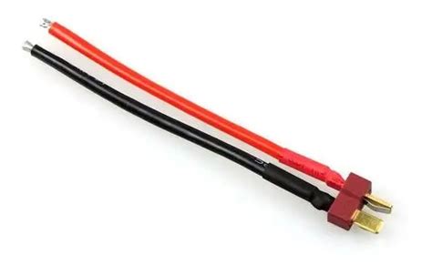 1pcs Deans Style T Plug Male Female Connector Silicone Wire With 10CM