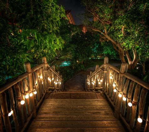 Evening Path Night Paradise Stairs HD Wallpaper Peakpx