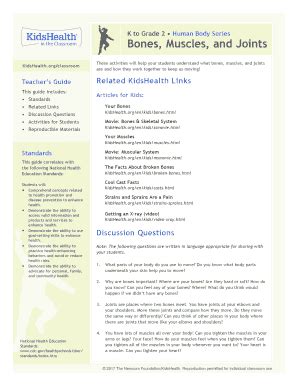 Fillable Online Bones Muscles And Joints Fax Email Print PdfFiller