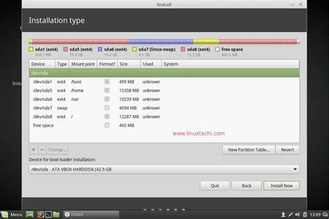 Linux Mint 18 Sarah Installation Guide With Screenshots