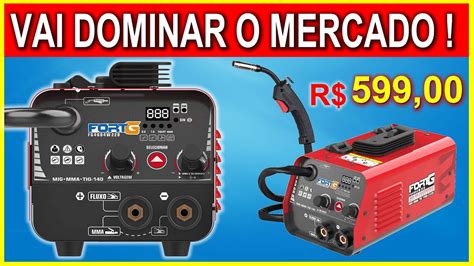 ENTENDA POR QUE ESSA INVERSORA DE SOLDA MULTI PROCESSO DA FORTG FG4004W