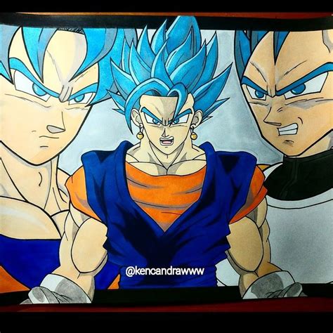 Pin By Stacey Green On Vegito Blue Dragon Ball Dragon Blue