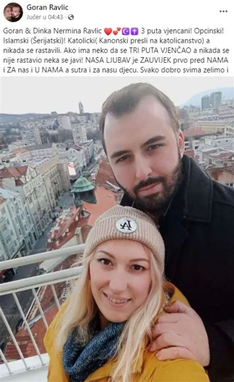 JEZIVI DETALJI UBISTVA U SARAJEVU Goran Objavljivao Slike Sa Nerminom
