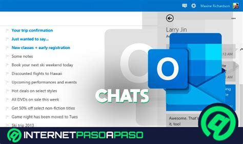 Activar Y Desactivar El Chat En Outlook Gu A Paso A Paso